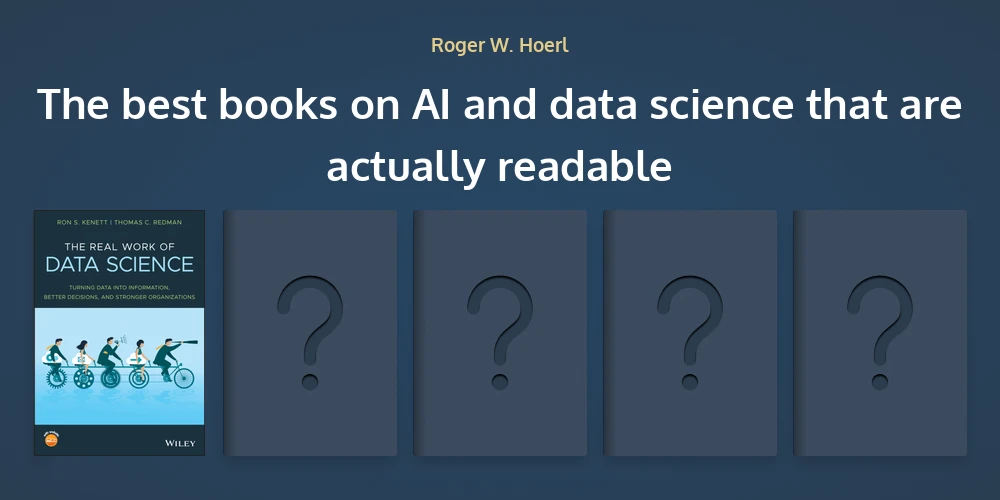 The best books on AI and data science that are actually readable