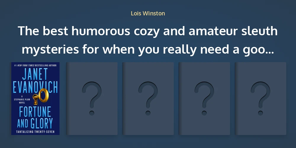 Lois Winston's favorite cozy & amateur sleuth mysteries when you need a ...