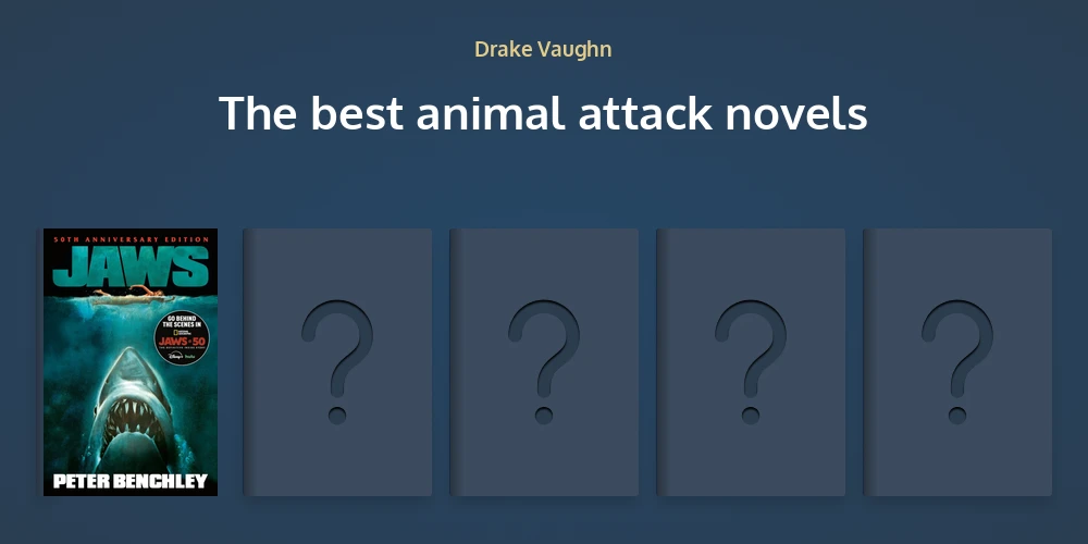 The best animal attack novels