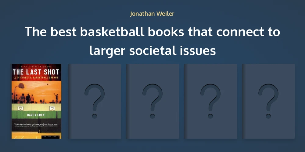 The best basketball books with larger societal issues