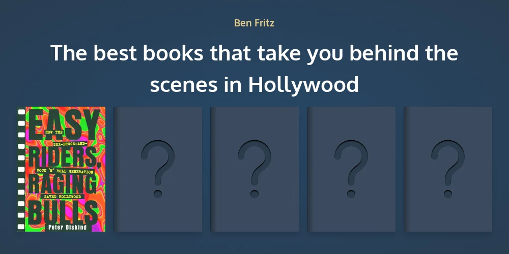 The best books that take you behind the scenes in Hollywood