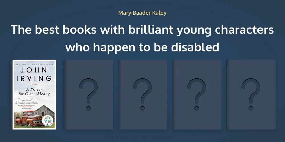The best books with brilliant young disabled characters