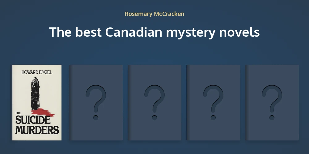 The best Canadian mystery novels