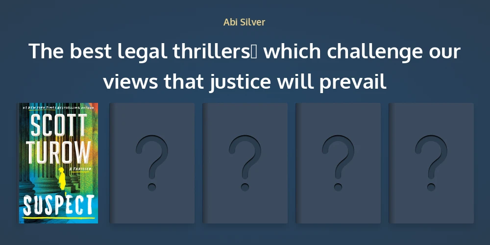 The best thrillers challenging our views that justice prevails
