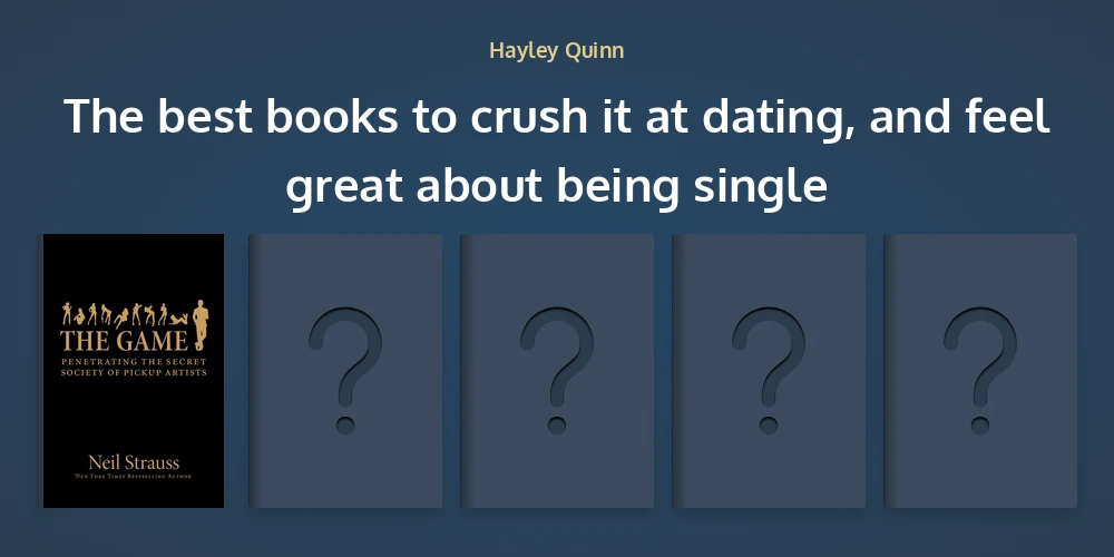 Hayley Quinn's favorite books to crush it at dating and feel great ...