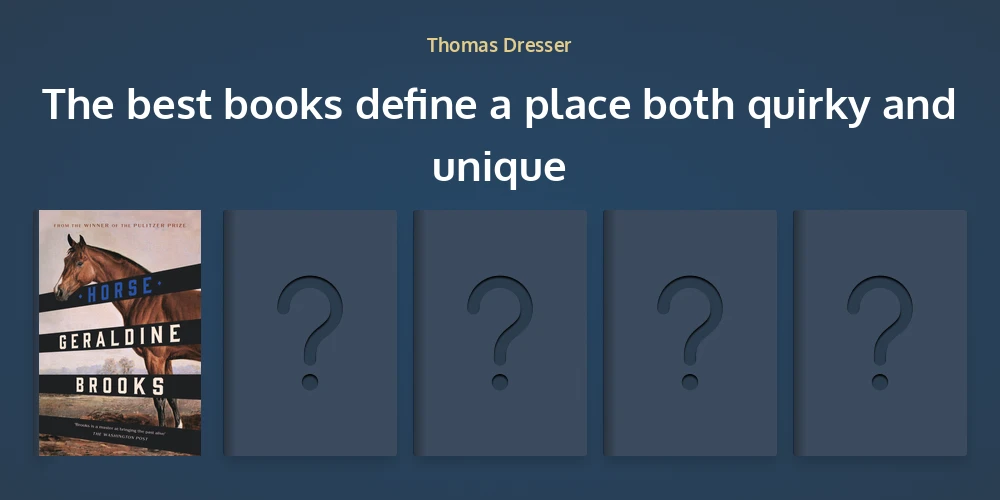The best books define a place both quirky and unique