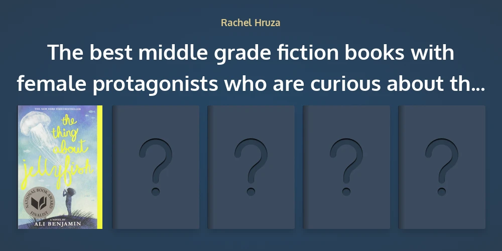 Rachel Hruza's favorite middle grade fiction books with female protagonists