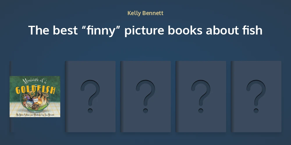 The best “finny” picture books about fish