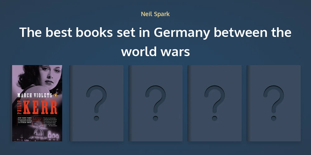 The best books set in Germany between the world wars
