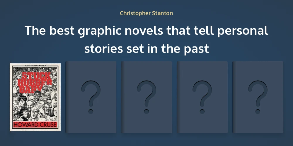 The best graphic novels on personal stories set in the past