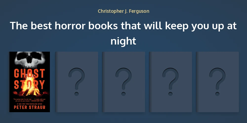 The best horror books that will keep you up at night