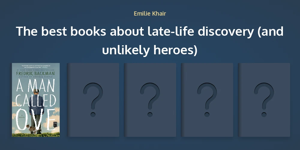 Emilie Khair's favorite books about late-life discovery (and unlikely ...