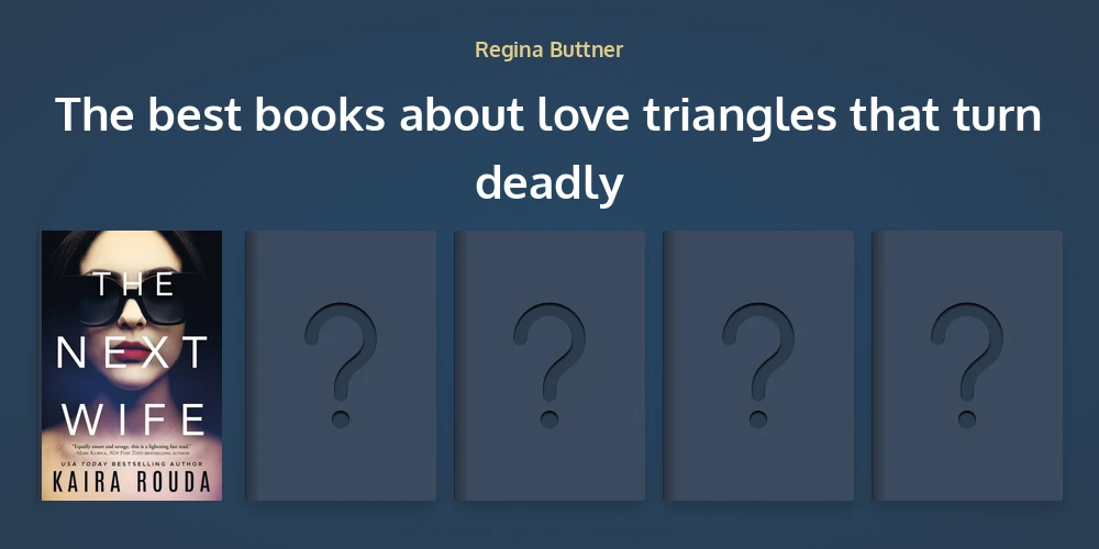 The best books about love triangles that turn deadly