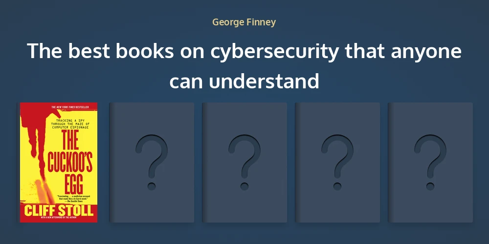 The best books on cybersecurity that anyone can understand