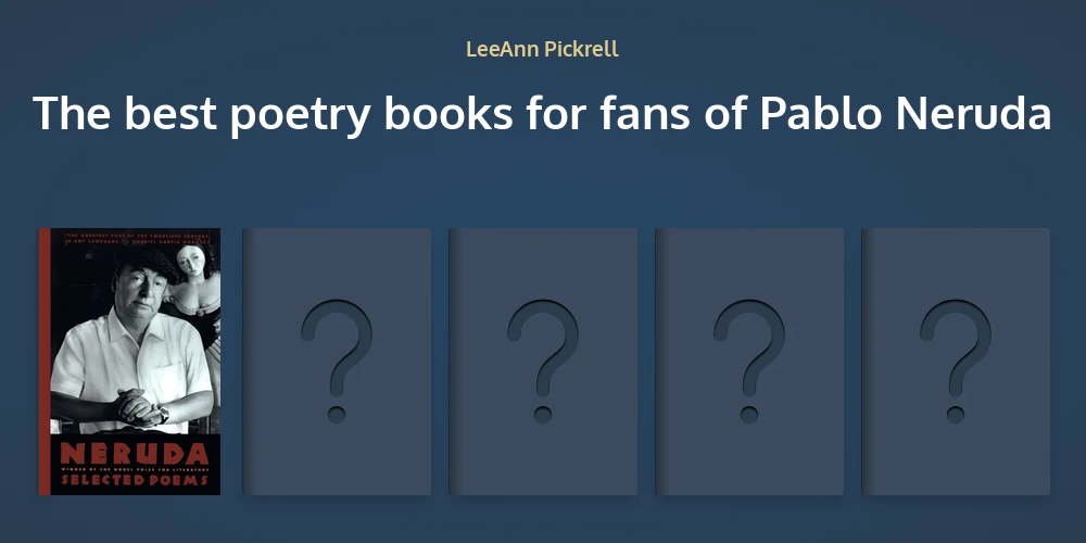 The best poetry books for fans of Pablo Neruda