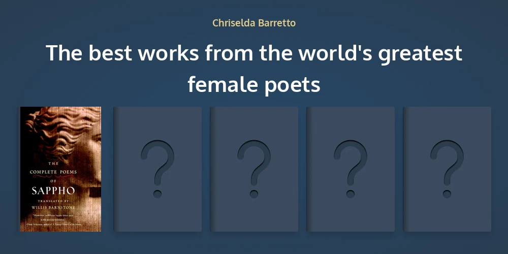 The best works from the world's greatest female poets