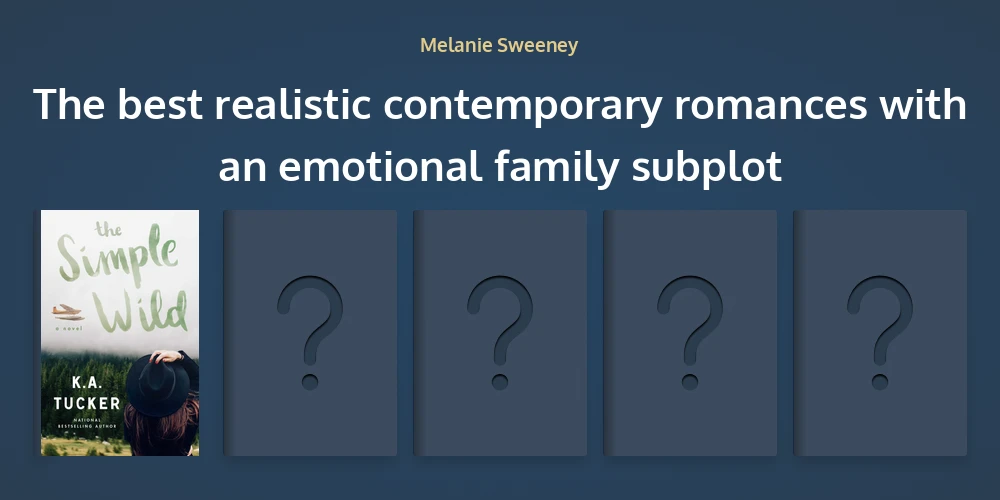 The best realistic romances with an emotional family subplot
