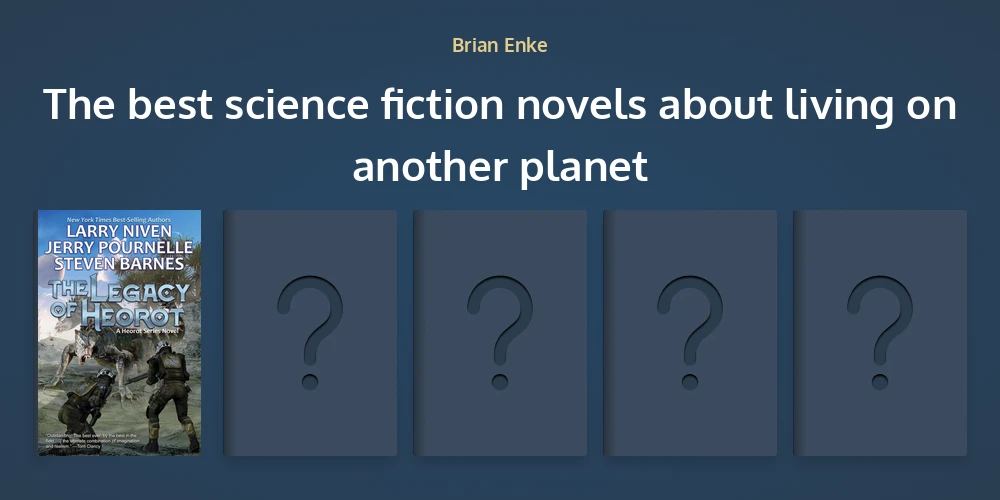 The best science fiction novels on living on another planet