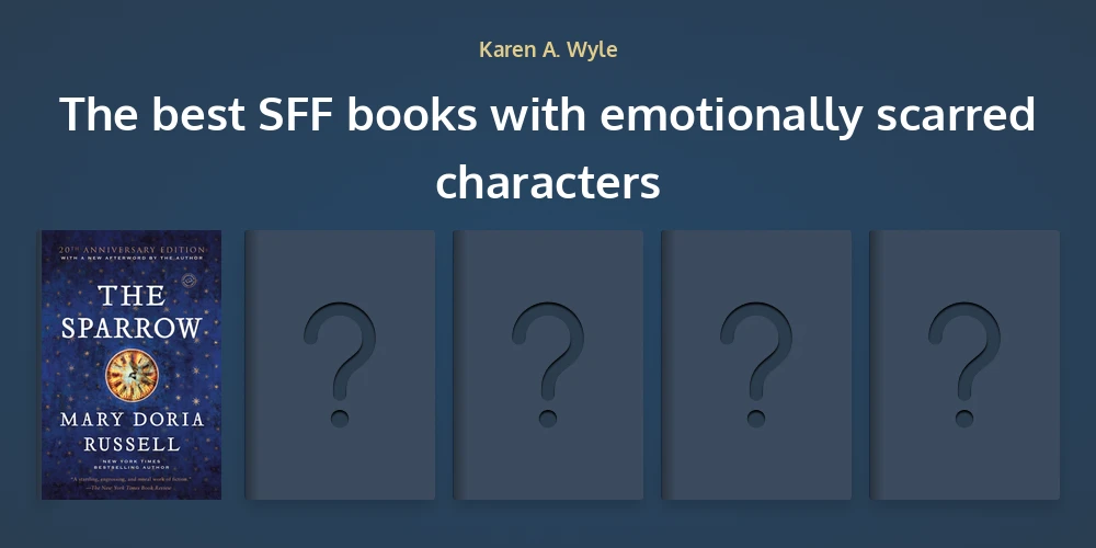 The best SFF books with emotionally scarred characters