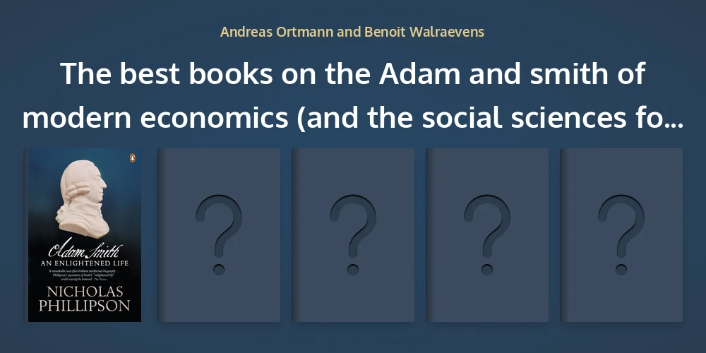 The best books on the Adam and smith of modern economics
