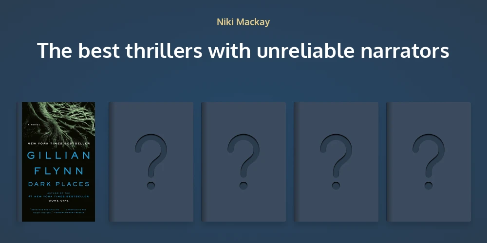 The best thrillers with unreliable narrators