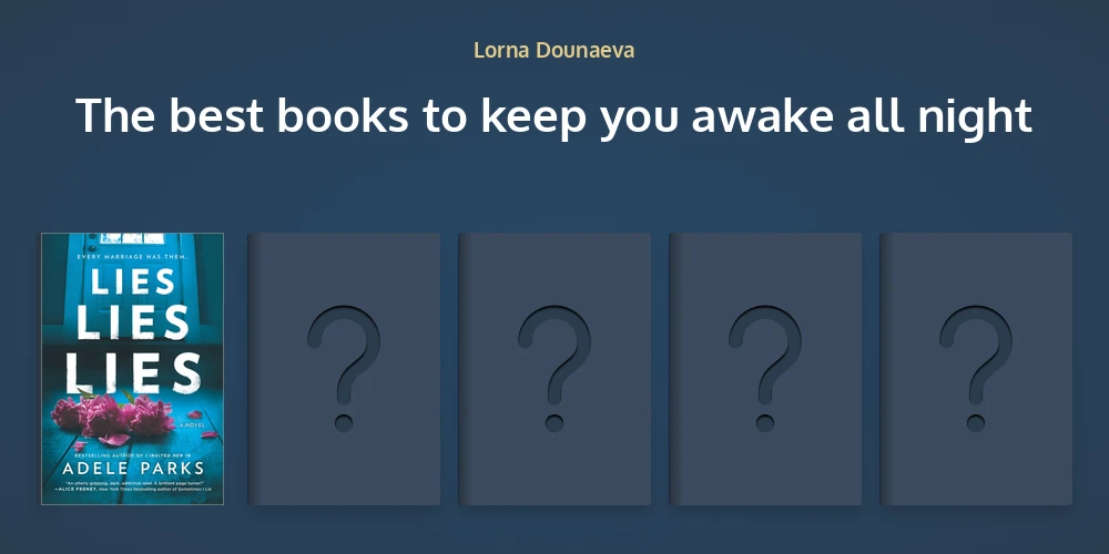 The best books to keep you awake all night