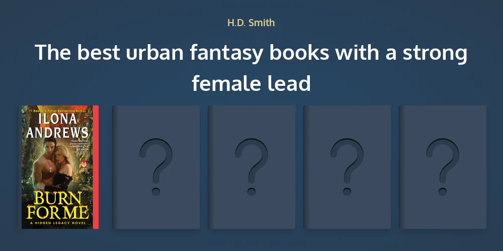 The best urban fantasy books with a strong female lead