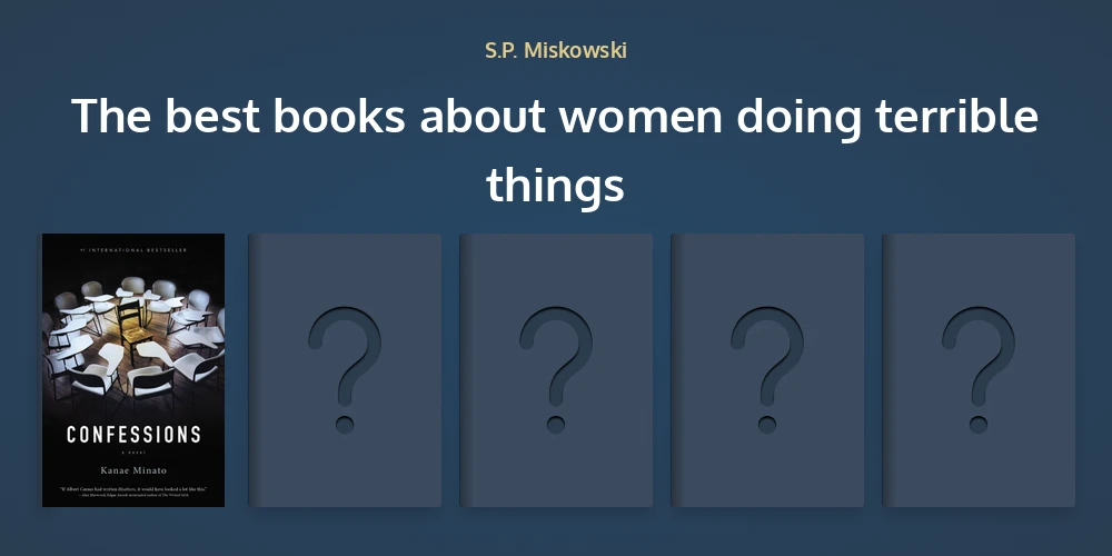 The best books about women doing terrible things