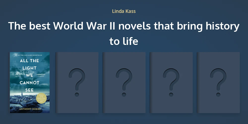 The best World War II novels that bring history to life