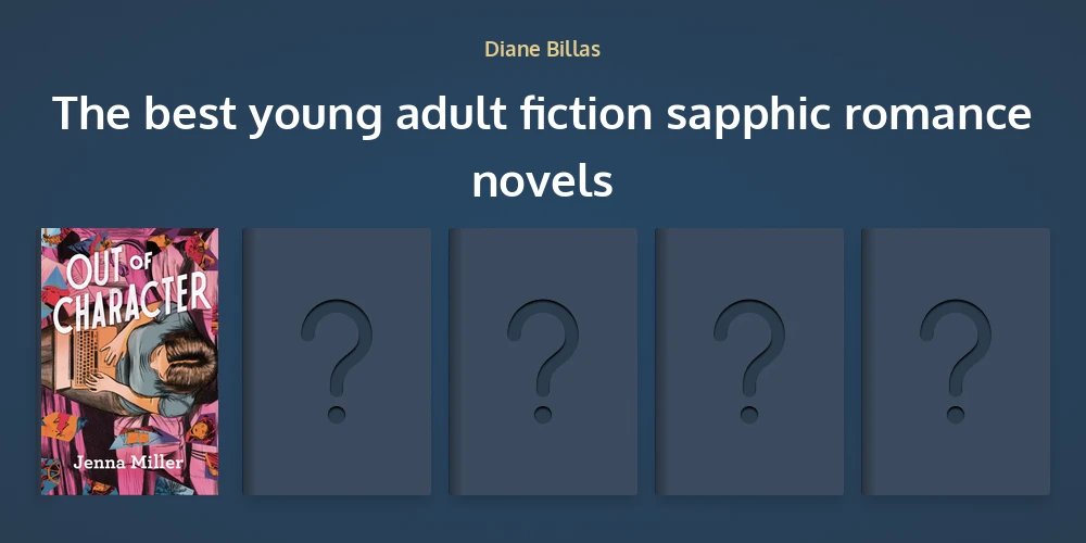 The best young adult fiction sapphic romance novels